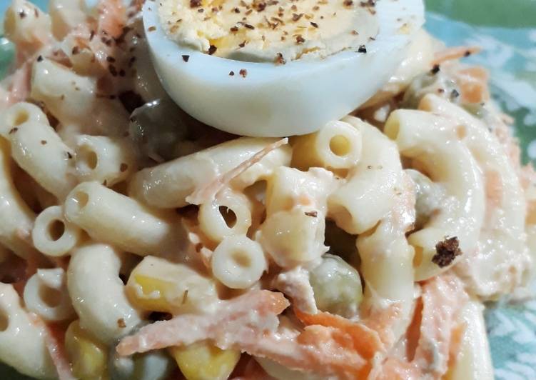 Ensalada de codito y atún Receta de Maggie- Cookpad