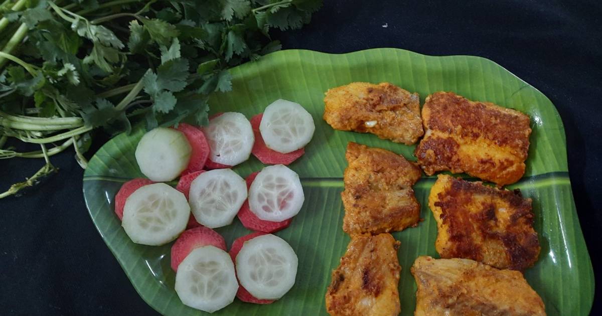 Fish tikka Recipe by Mukti Sahay - Cookpad