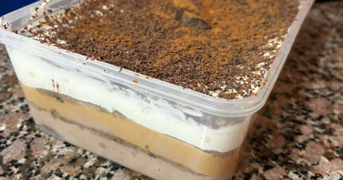 Tiramisú (fake) Receta de Gaston Mercado- Cookpad