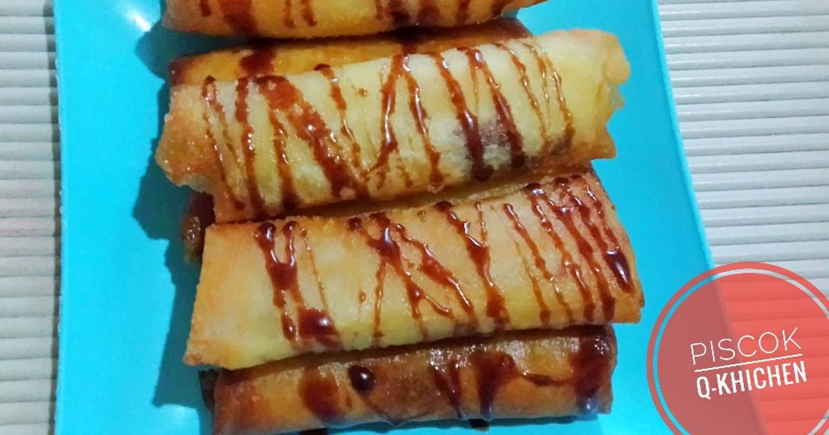 27 resep piscok pisang goreng enak dan mudah - Cookpad