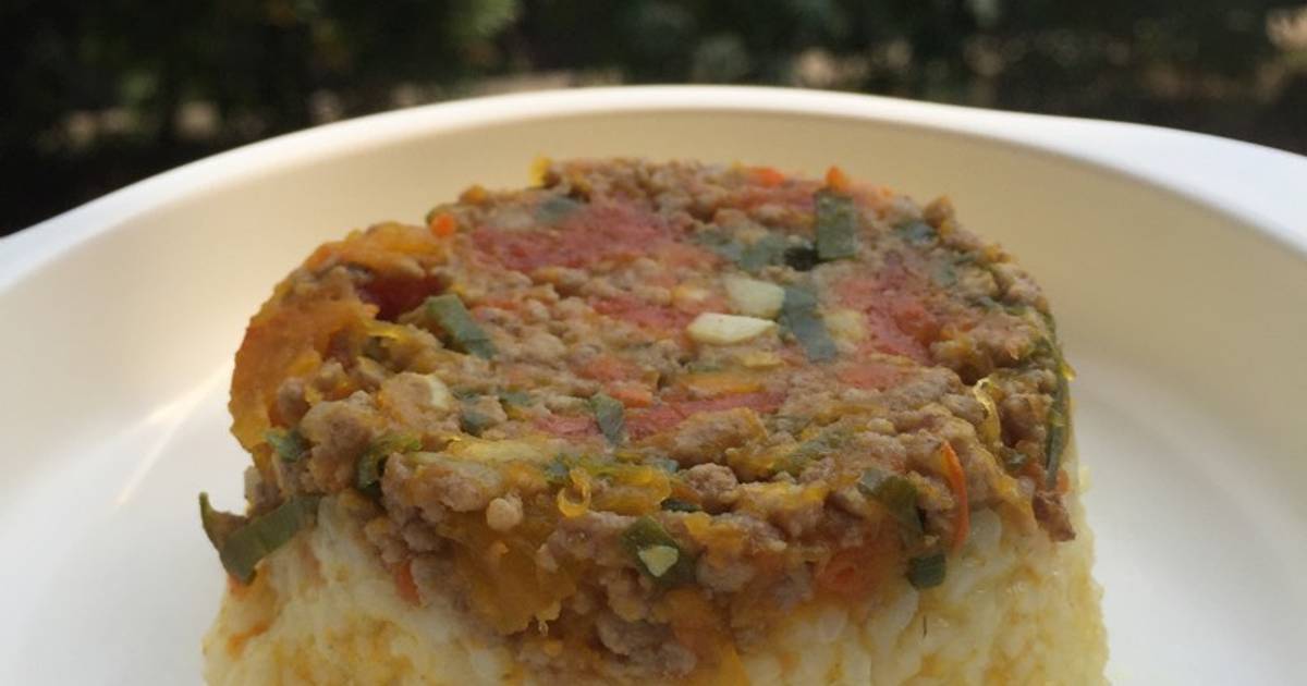 Resep Nasi tim daging sapi oleh mama Arkan Khawla - Cookpad