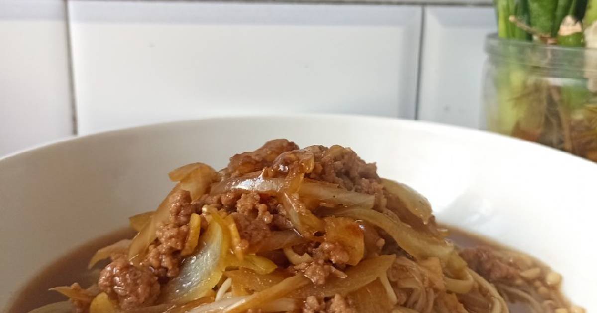 Resep Jamur Kuah Daging oleh Susan_Febrie - Cookpad