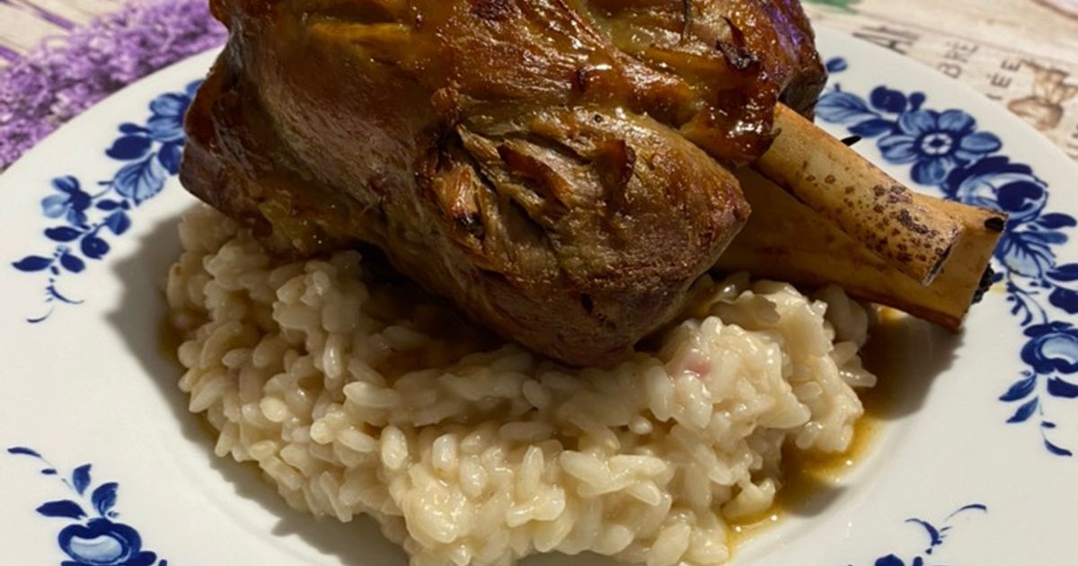 Ricetta Risotto Con Lo Stinco Di Maiale di chiara - Cookpad