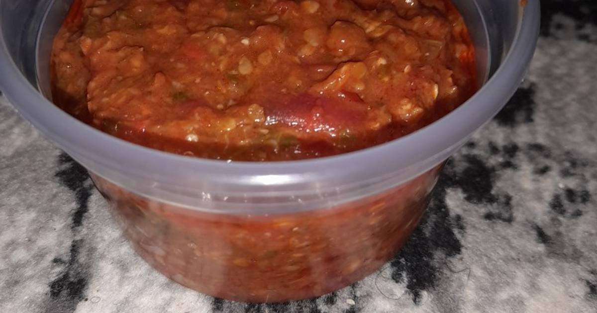 Cooked chilli (Pilipili ya kukaanga) Recipe by Markseiline Kiritu - Cookpad