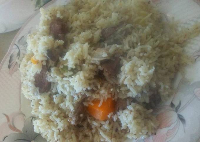 Beef pilau Recipe by Thuweba Salim - Cookpad