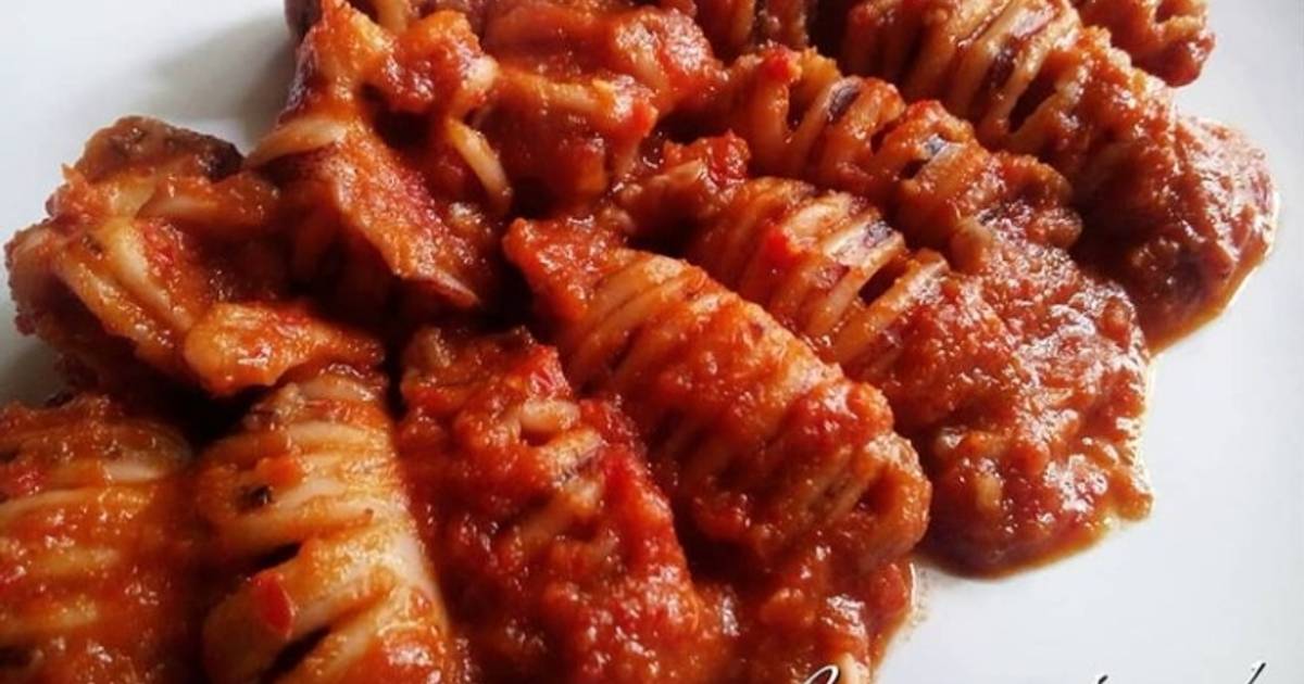 47 resep cumi cumi bumbu merah enak dan mudah - Cookpad