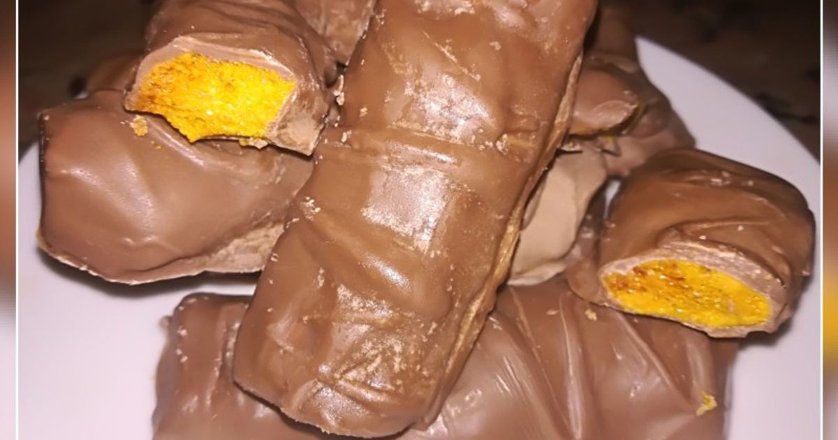 Homemade Crunchie Bars Recipe by Kim Maroney - Cookpad