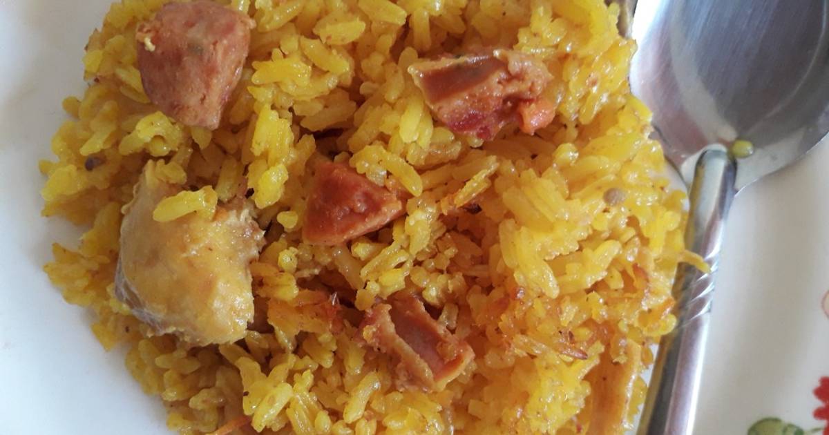 Revueltos de pollo y arroz - 42 recetas caseras- Cookpad