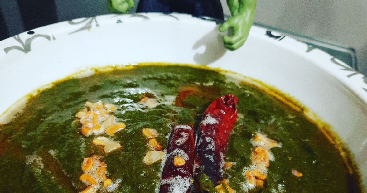 Lehsuni Palak Recipe by Astha Srivastava - Cookpad