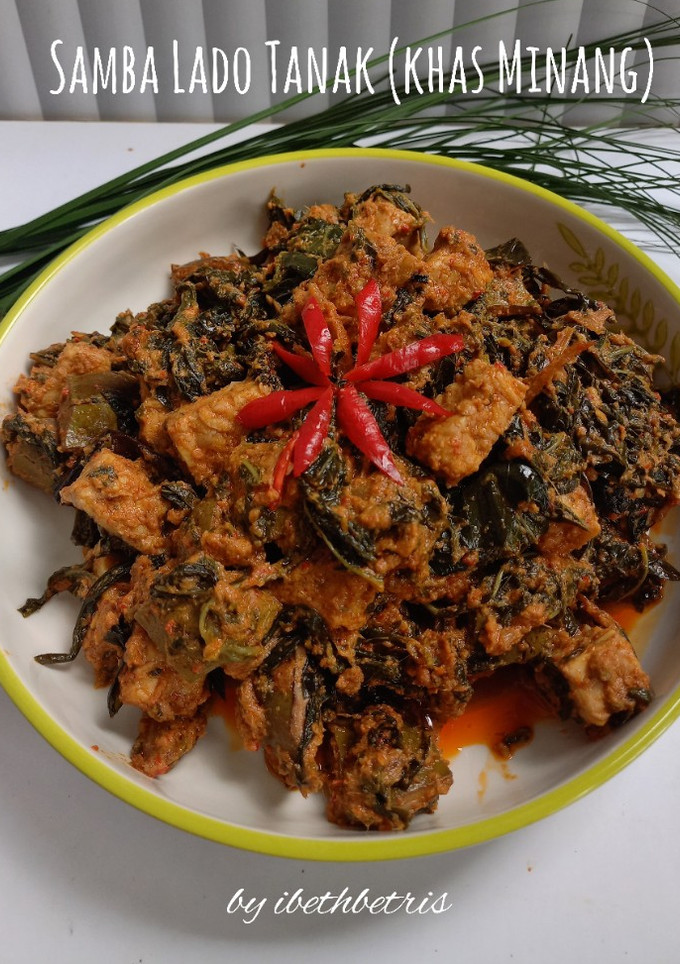 Resep Samba Lado Tanak (Khas Minang) oleh Betrisia - Cookpad