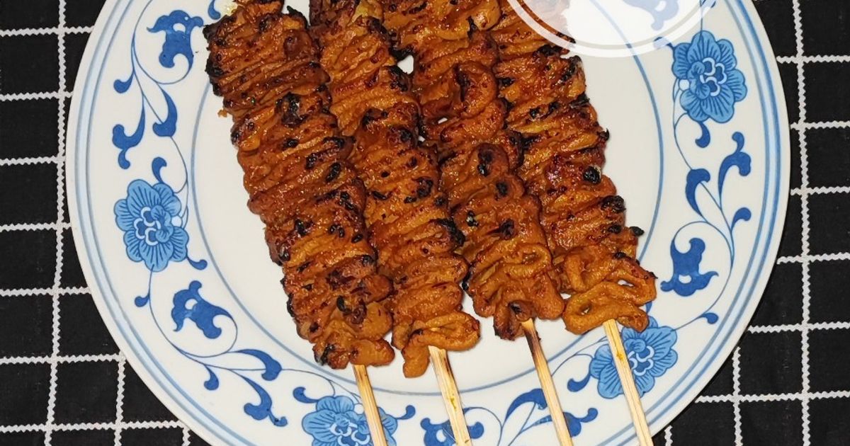 Resep sate jerohan bumbu rumahan enak dan mudah - Cookpad