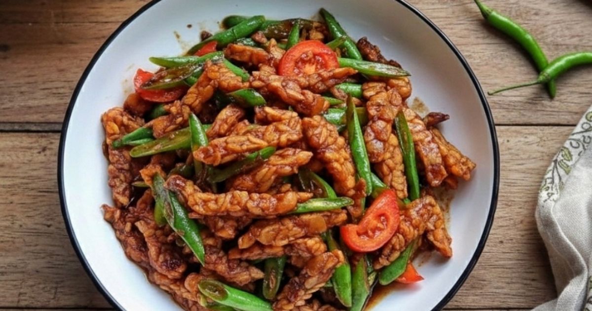 Resep Oseng Oseng Tempe Buncis oleh Ismy Maulidasary - Cookpad