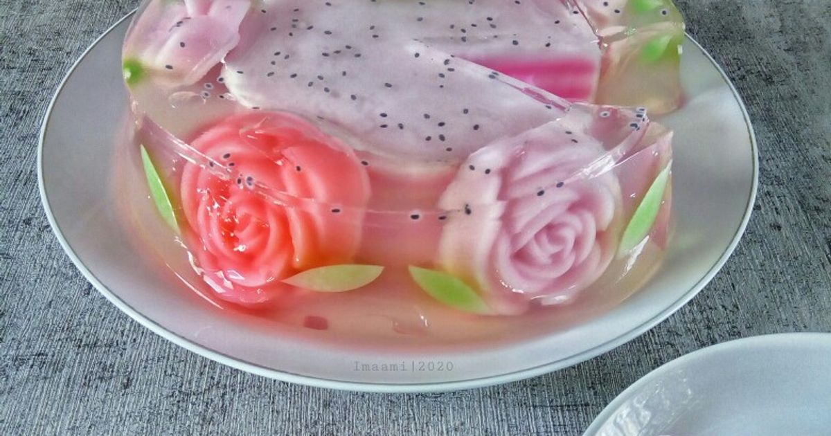 Resep Puding Lapis Kaca oleh Imaami - Cookpad