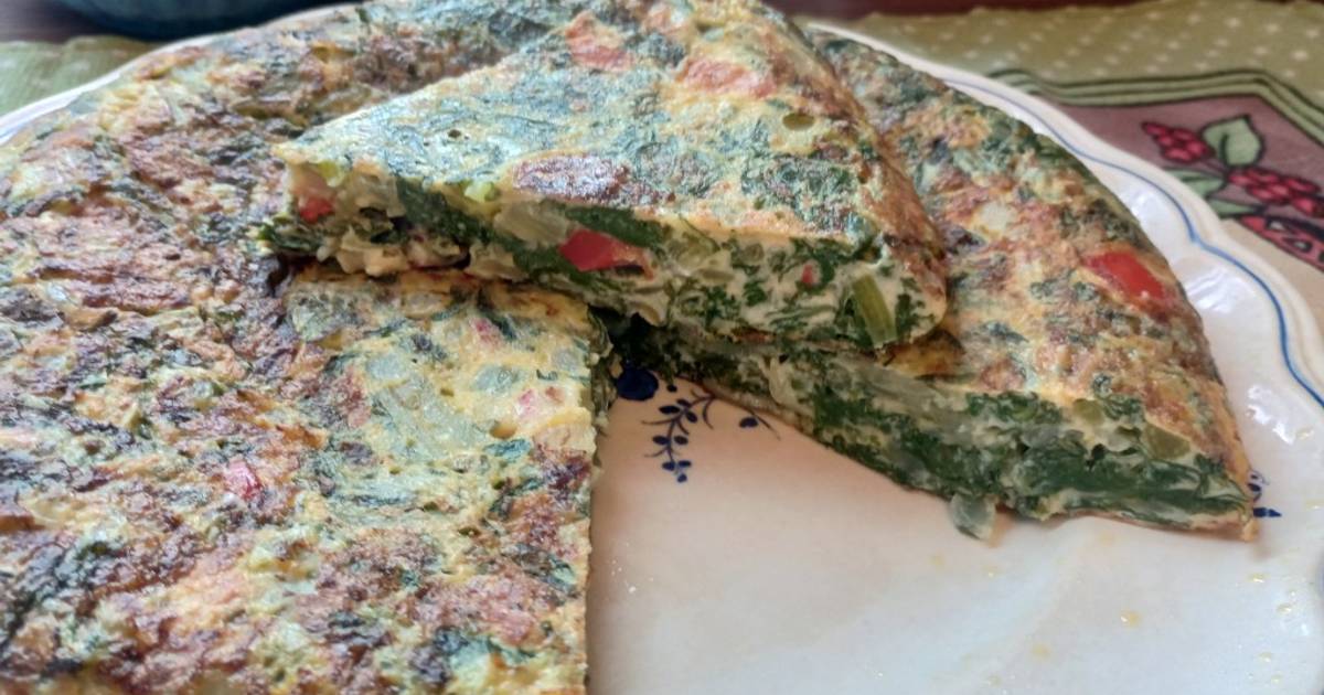 Tortilla de acelga Receta de Alicia- Cookpad