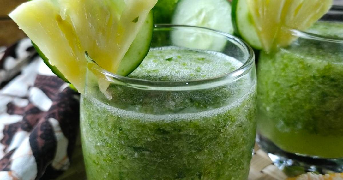 289 resep juice nanas timun enak dan mudah - Cookpad
