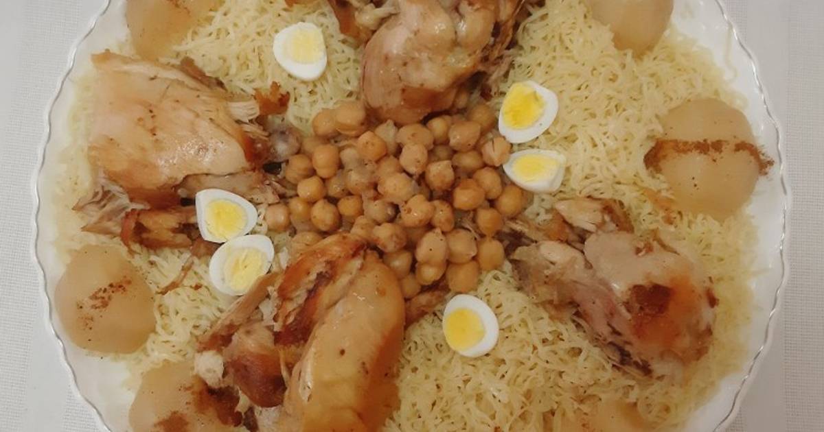 Rechta / Nouilles algérienne de Un amour de cuisine - Cookpad