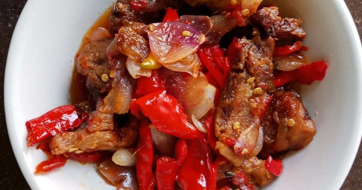 Resep Dendeng Balado oleh amiamelia - Cookpad