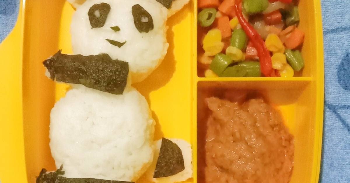 Resep Bento Karakter Simpel oleh Mama Kafa - Cookpad