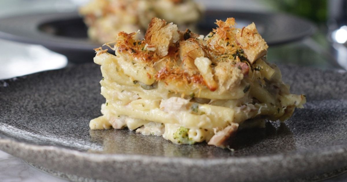 Resep Crunchy Melty Tuna & Broccoli Pasta Bake Ala Chef Juna ...