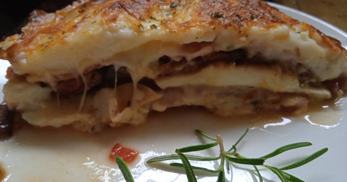 Lasaña De Berenjenas Jamón Queso Y Tomates🐞😘😍💪🐞😘😍💪🤍💜♥ Receta De