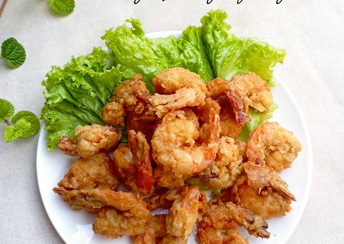 Resep Udang Goreng Tepung oleh Mba’Oppie_Kitchen - Cookpad