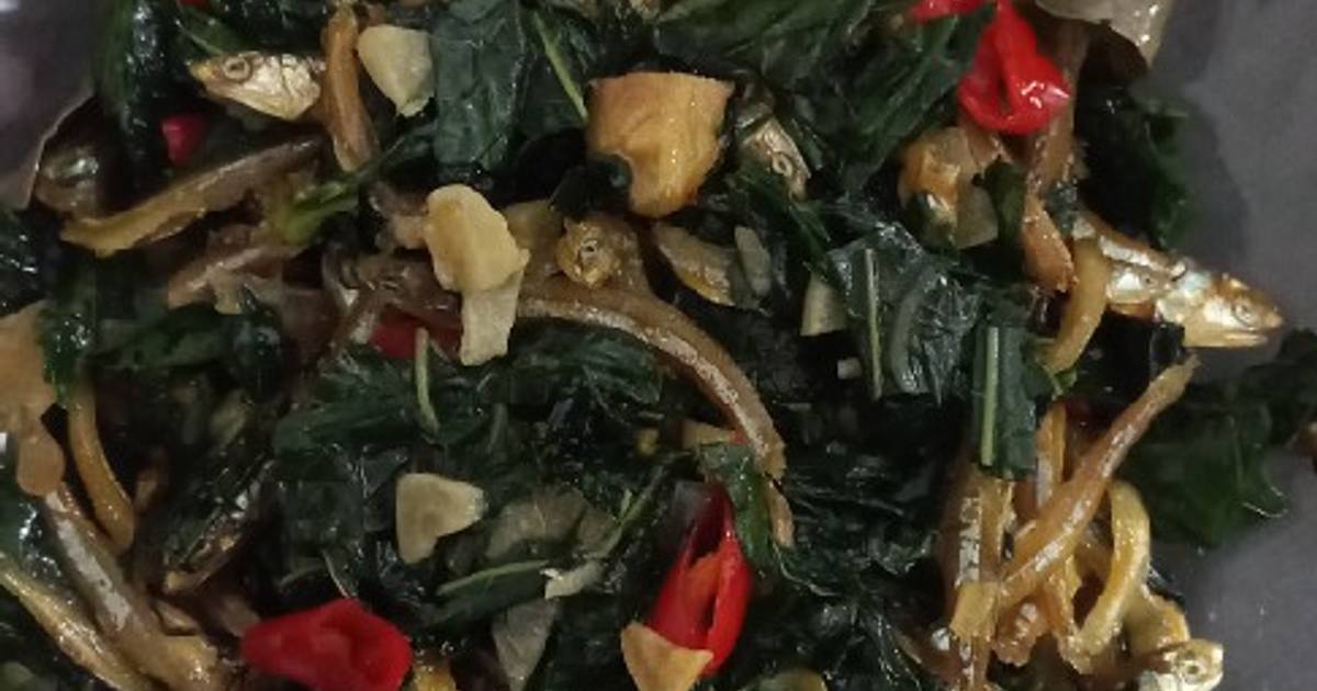 Resep Oseng teri daun singkong oleh Firda Fertika - Cookpad Resep Oseng teri daun singkong oleh Firda Fertika - Cookpad
