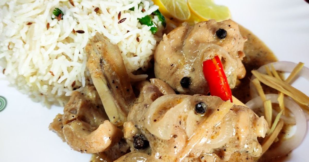 Tripti Sarkar দ্বারা লেমন পেপার চিকেন ও জিরা রাইস(Lemon Pepper Chicken And Jeera Rice রেসিপি ...