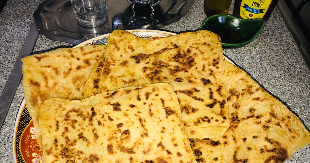 🥞Rghayef De Marruecos 🥞🍯(O Msemen) Receta de Khadi ( recetas árabes )