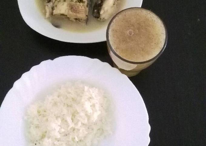 Pescado con coco Receta de Hermis muñoz- Cookpad