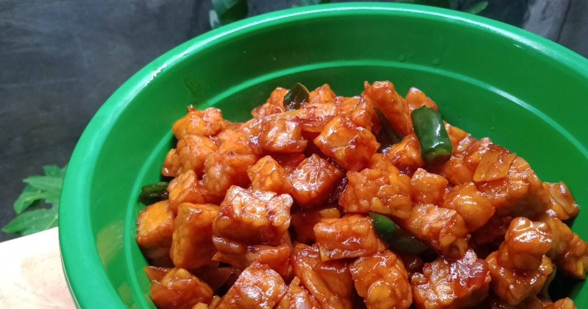 Resep Tempe Orek Basah oleh Lisa Marselina - Cookpad