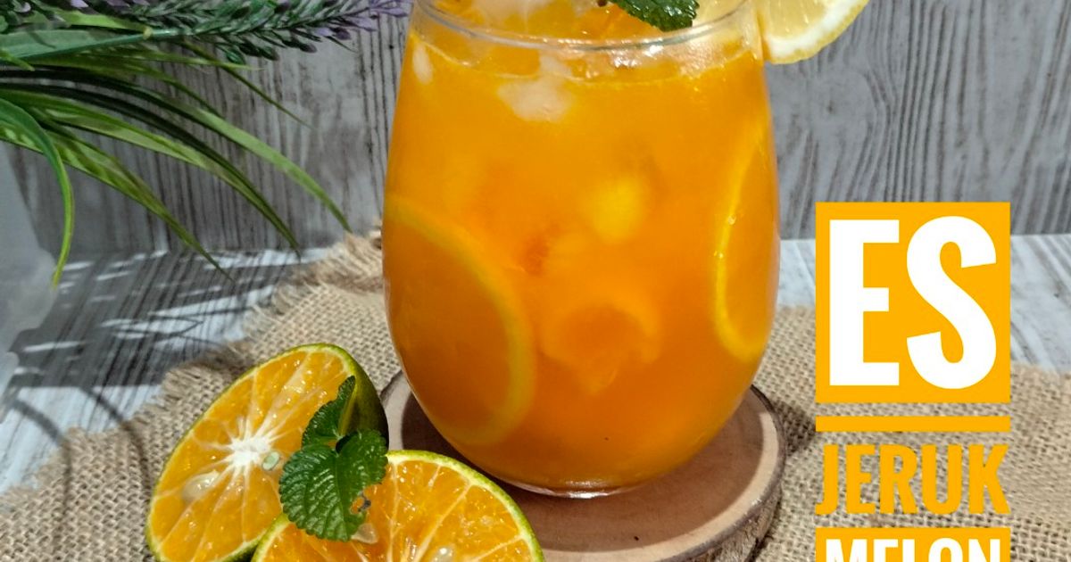 Resep Es Jeruk Melon oleh Sari's Kitchen - Cookpad