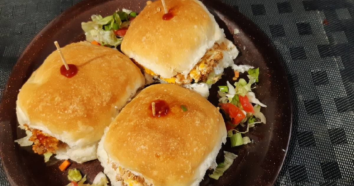 Kheema Ghotala buns Recipe by Sana Tungekar - Cookpad