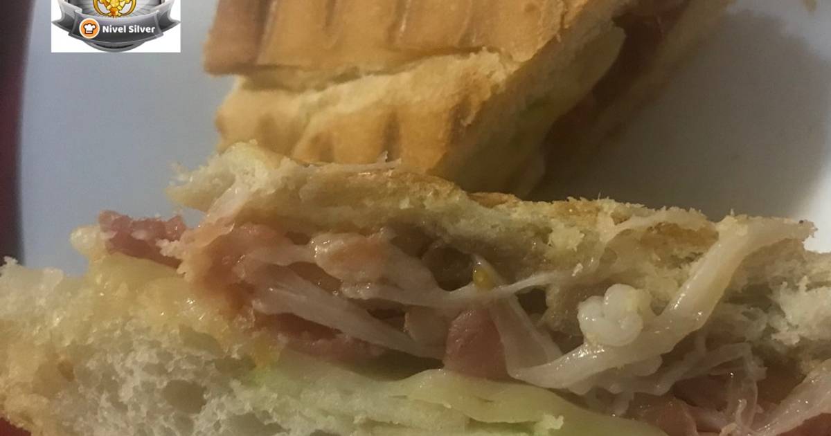 Panini de jamón serrano y manzana verde Receta de Maria Luisa Aguilar ...