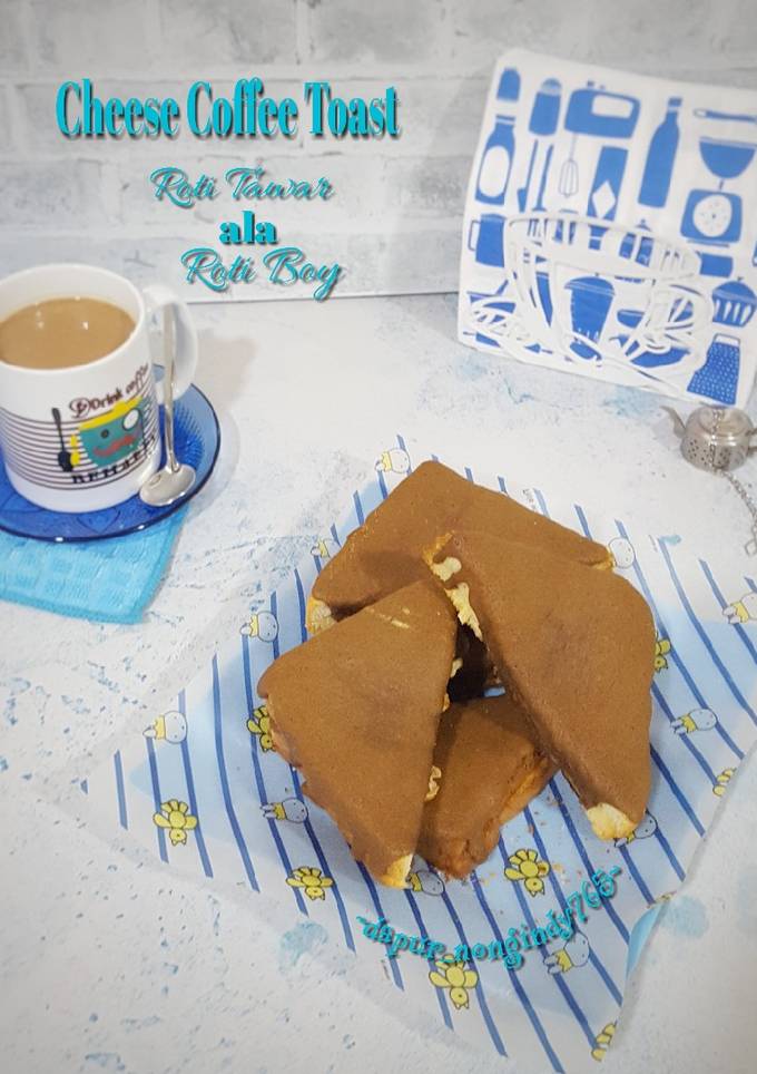 Resep Cheese Coffee Toast (Roti Tawar ala Roti Boy) oleh indy hindiyah ...
