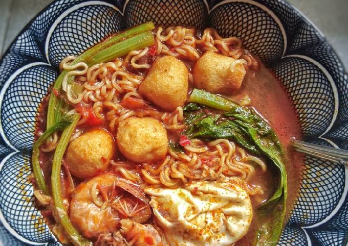 Resipi Megi Kari Sambal Nasi Lemak🔥 oleh AliyaWan - Cookpad