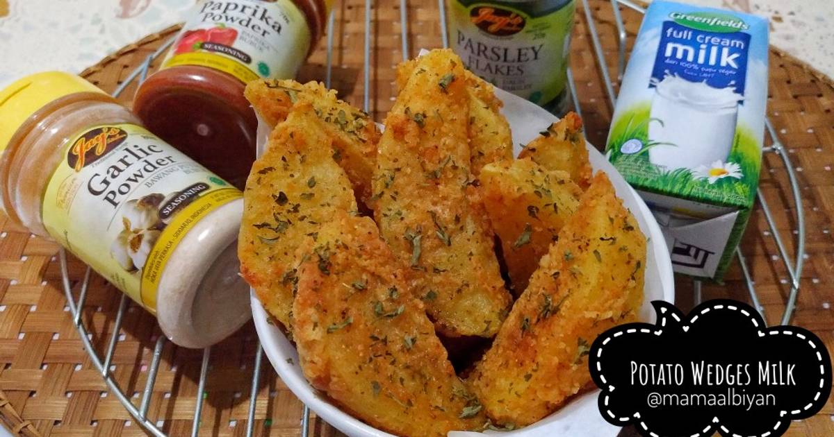 157 resep kentang wedges susu enak dan mudah - Cookpad