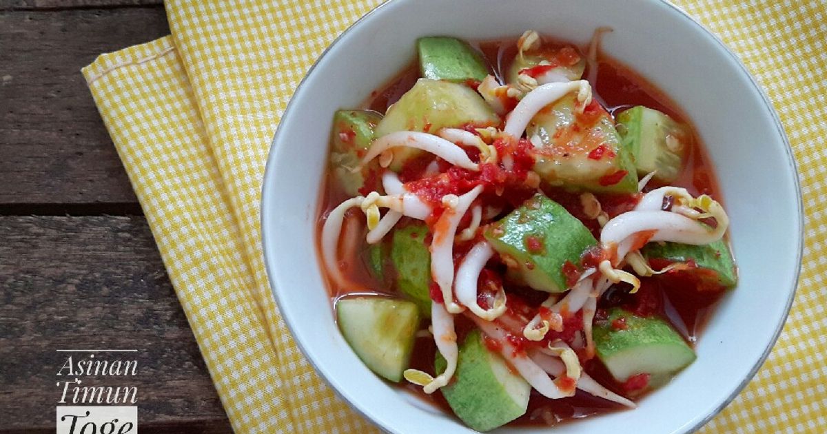 Resep Asinan Timun Toge oleh Indry Hapsari - Cookpad