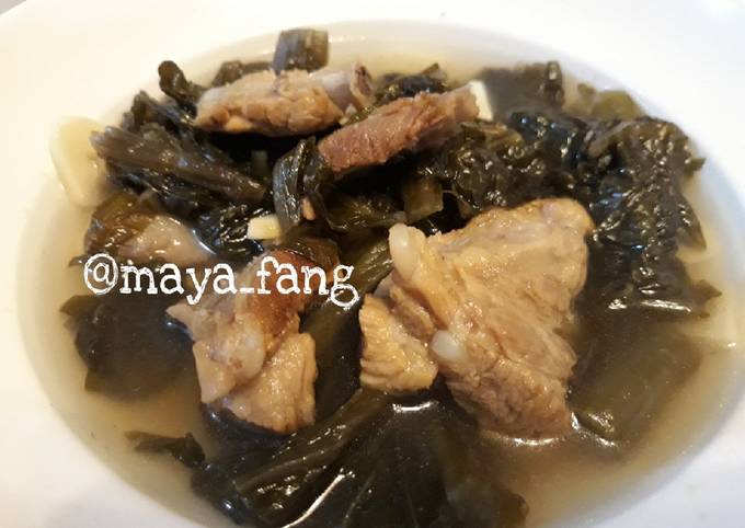 Resep Baikut Sayur Asin NON HALAL oleh Maya Fang - Cookpad