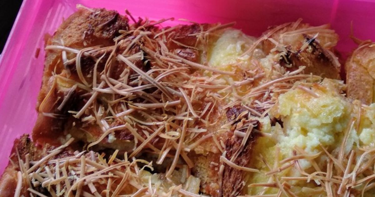 Resep Bread Pudding Ala Tintin Rayner oleh Puriagasshi - Cookpad