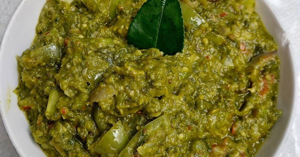 Resep 98. Sambal Cabe Ijo Nikmat oleh Noona Hilda ️ - Cookpad