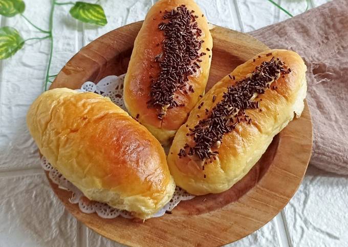 Resep Roti Manis (dg Whip Creme bubuk)🌹 oleh Ibu Tina - Cookpad