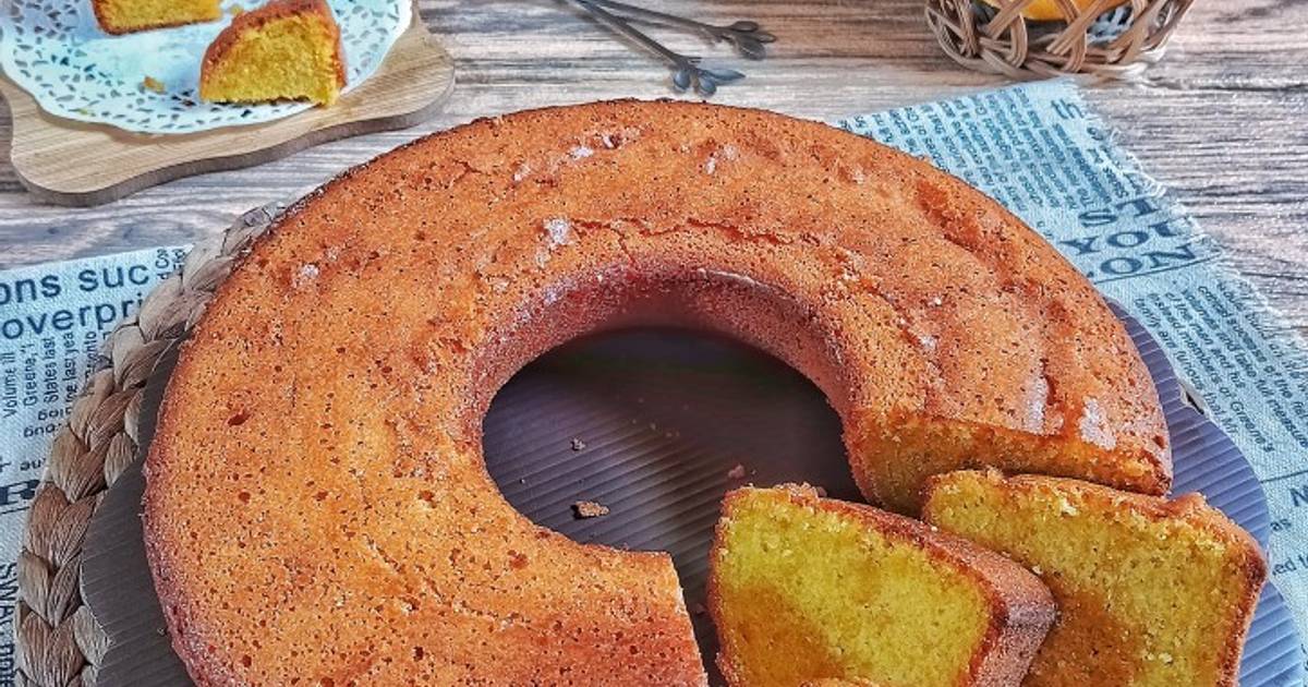 Resep Bolu Labu Parang / Bolu Labu Kuning oleh MomsQueenKitchen - Cookpad