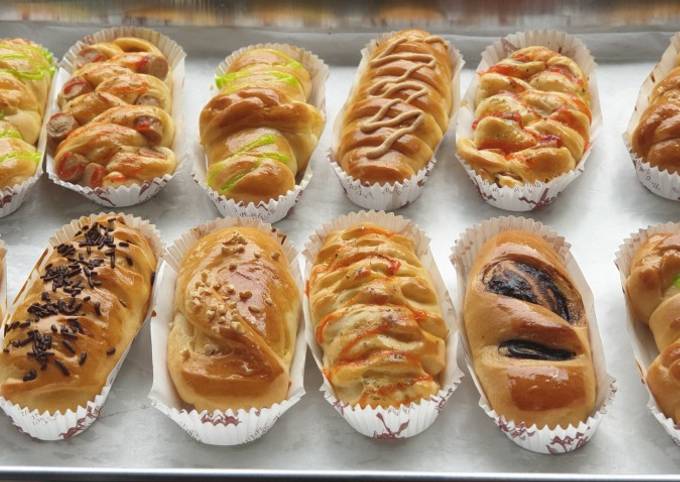 Resep 187. Resep ADONAN ROTI MANIS 2 (TELUR 3) oleh Ibu Endah - Cookpad