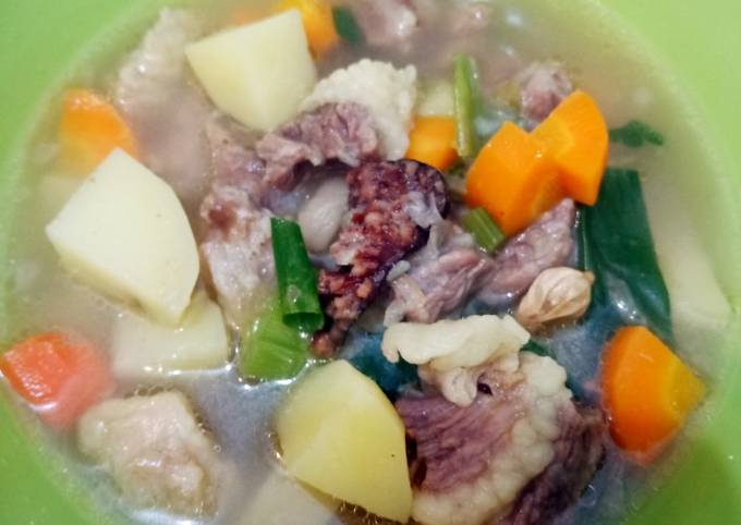Resep Soup Daging Khas Padang oleh Anne Savitri - Cookpad