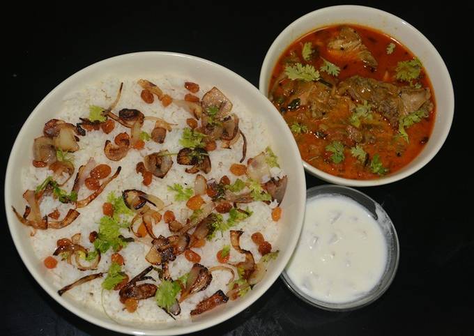 Ghee Rice & Chicken Curry Recipe by Sunena Ajesh - Cookpad