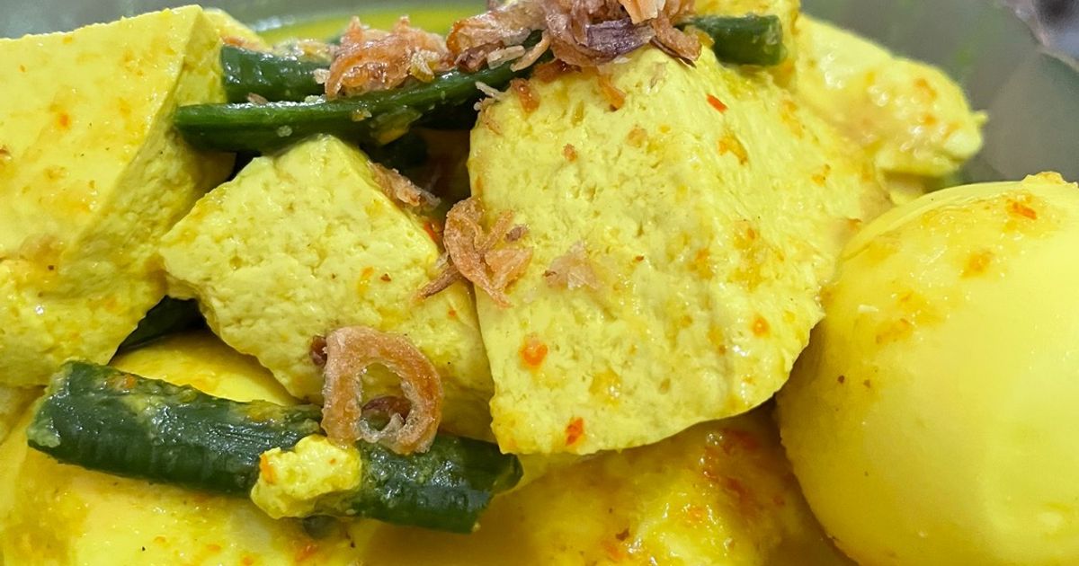 Resep Gulai Tahu Telur Simpel oleh Yanti Oktavia - Cookpad