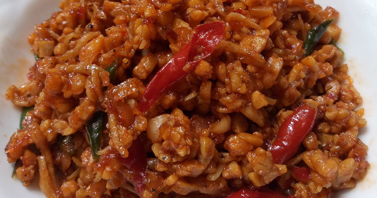 Resep Sambal Kering Tempe Teri Kacang oleh Maylisha - Cookpad