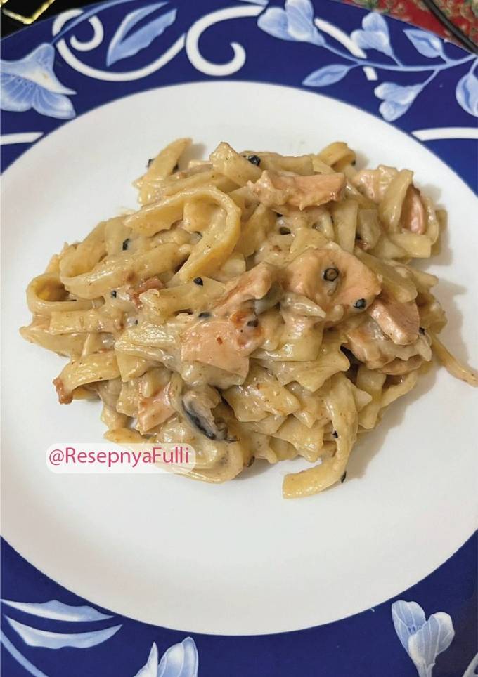 Resep Creamy Fettuccine Mudah dan Gampang oleh Yuliani Sihite - Cookpad Resep Creamy Fettuccine Mudah dan Gampang oleh Yuliani Sihite - Cookpad