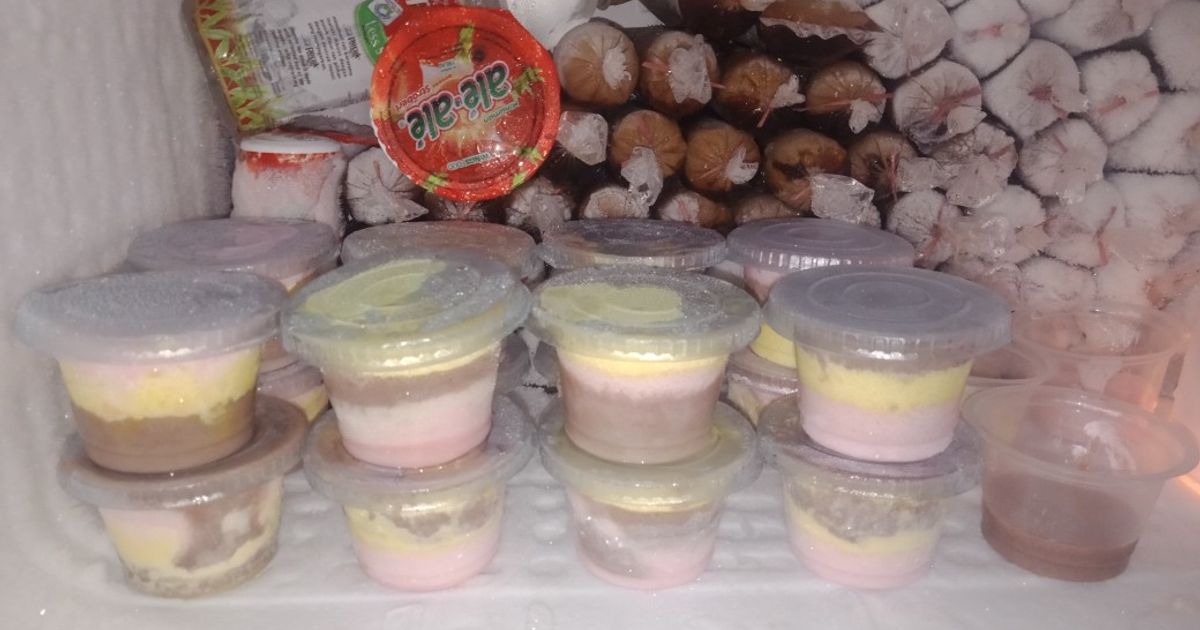 Resep Es Cream 3 Rasa Anti Gagal oleh Rosdiana - Cookpad