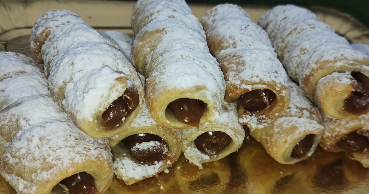 Cañoncitos De Dulce De Leche Receta de Daniela 🌸- Cookpad
